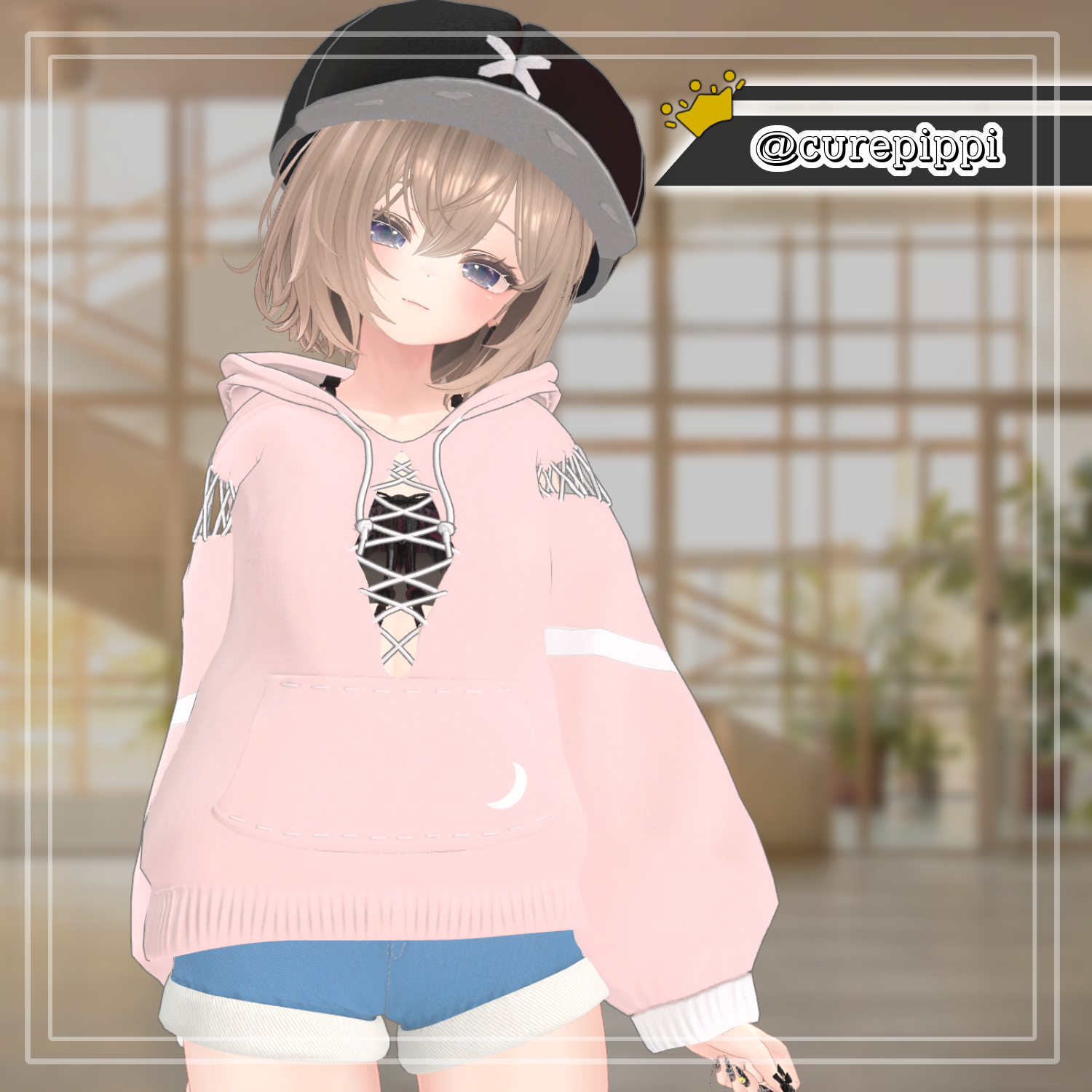 Dango Hoodie & Hair 【VRChat想定】 - Overay - BOOTH