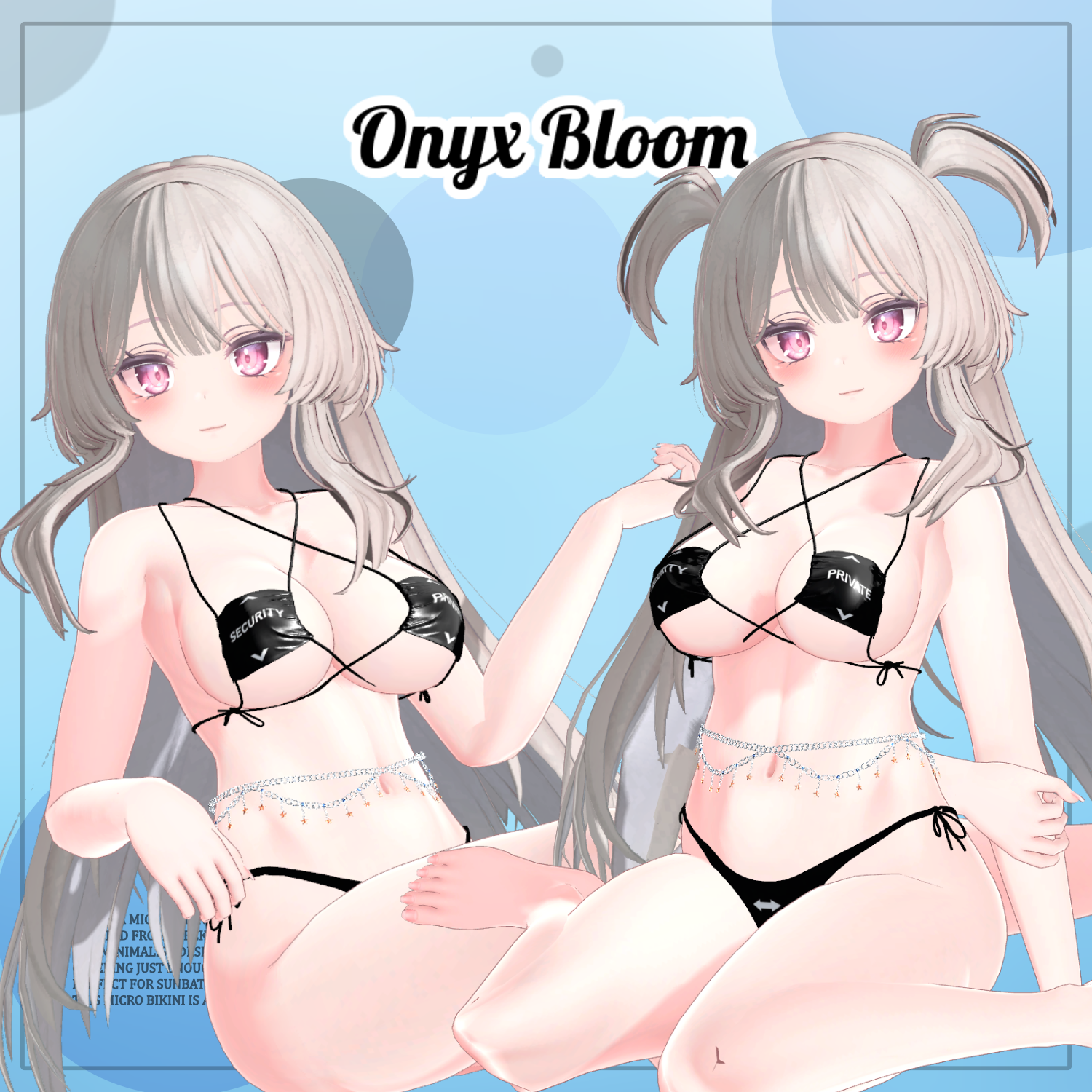 【PB】【3アバター対応】 Onyx Bloom 【VRChat想定】 - Overay - BOOTH