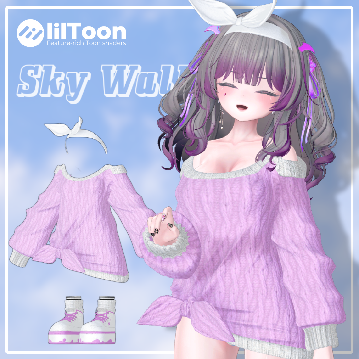 【PB】【11アバター対応】 Sky Walk 【VRChat想定】 - Overay - BOOTH