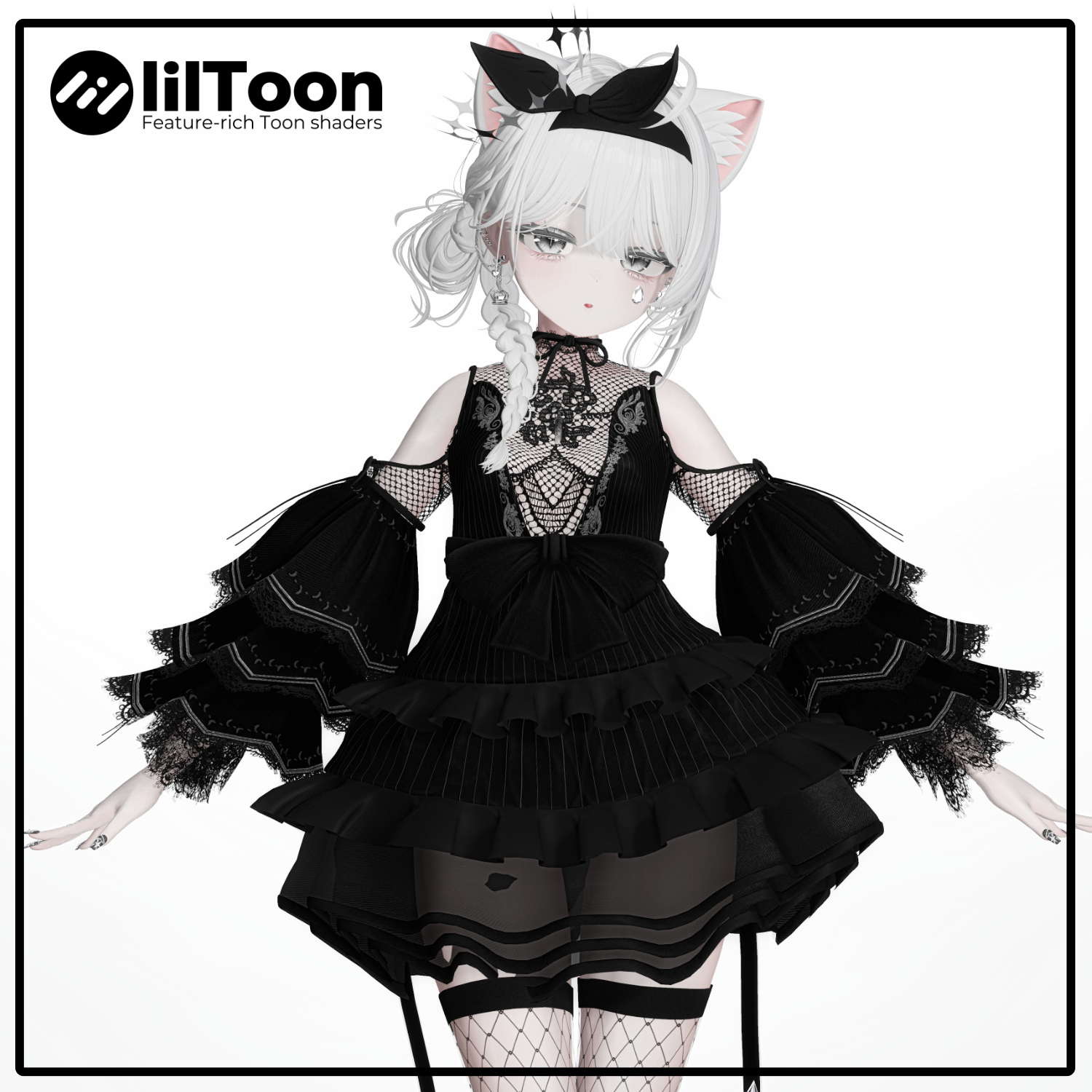 【PB】【 5アバター対応】 Goth 【VRChat想定】 - Overay - BOOTH