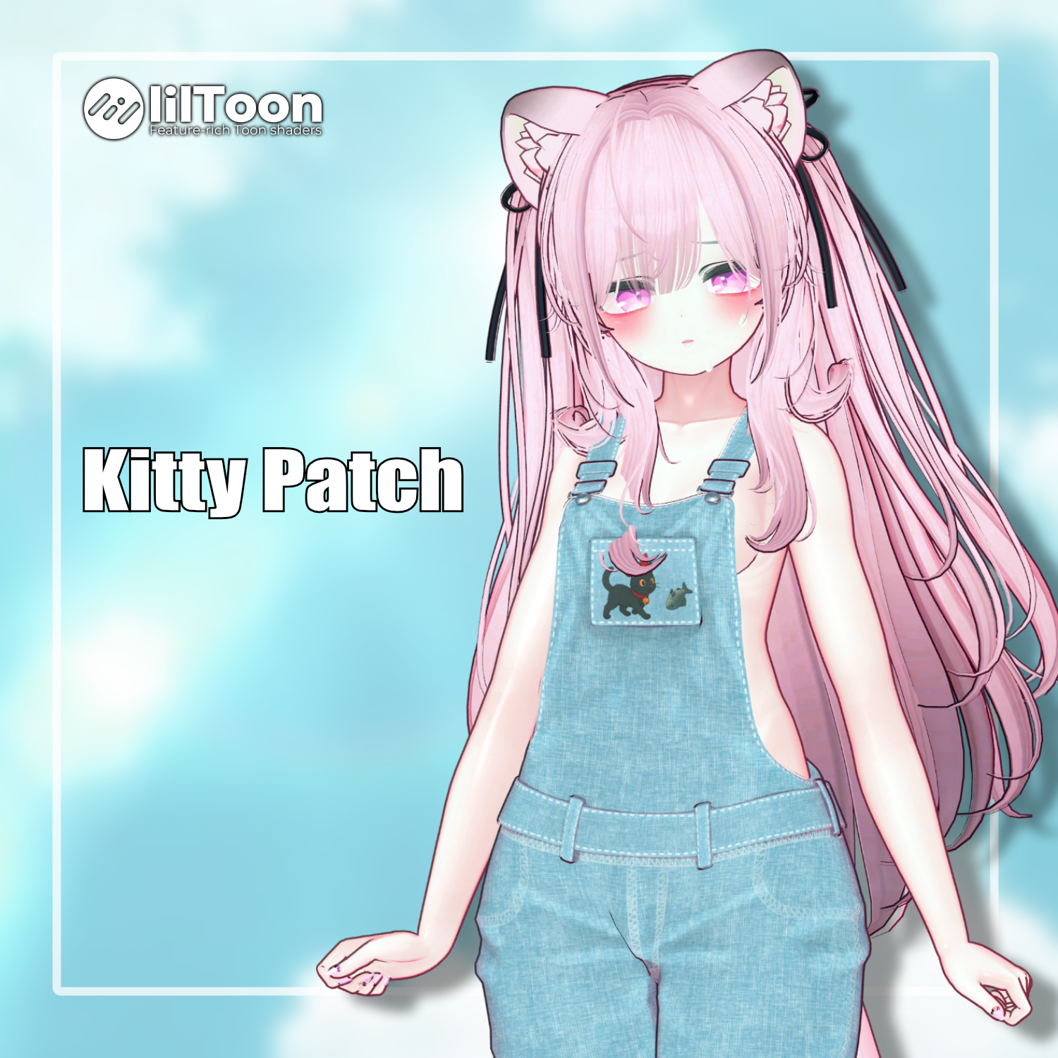 【8アバター対応】 Kitty Patch 【VRChat想定】 - Overay - BOOTH