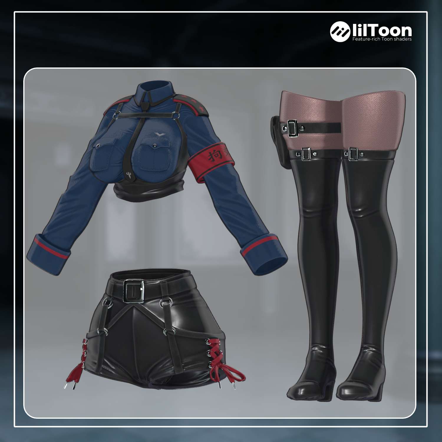 【15アバター対応】 Overay Police - Overay - BOOTH