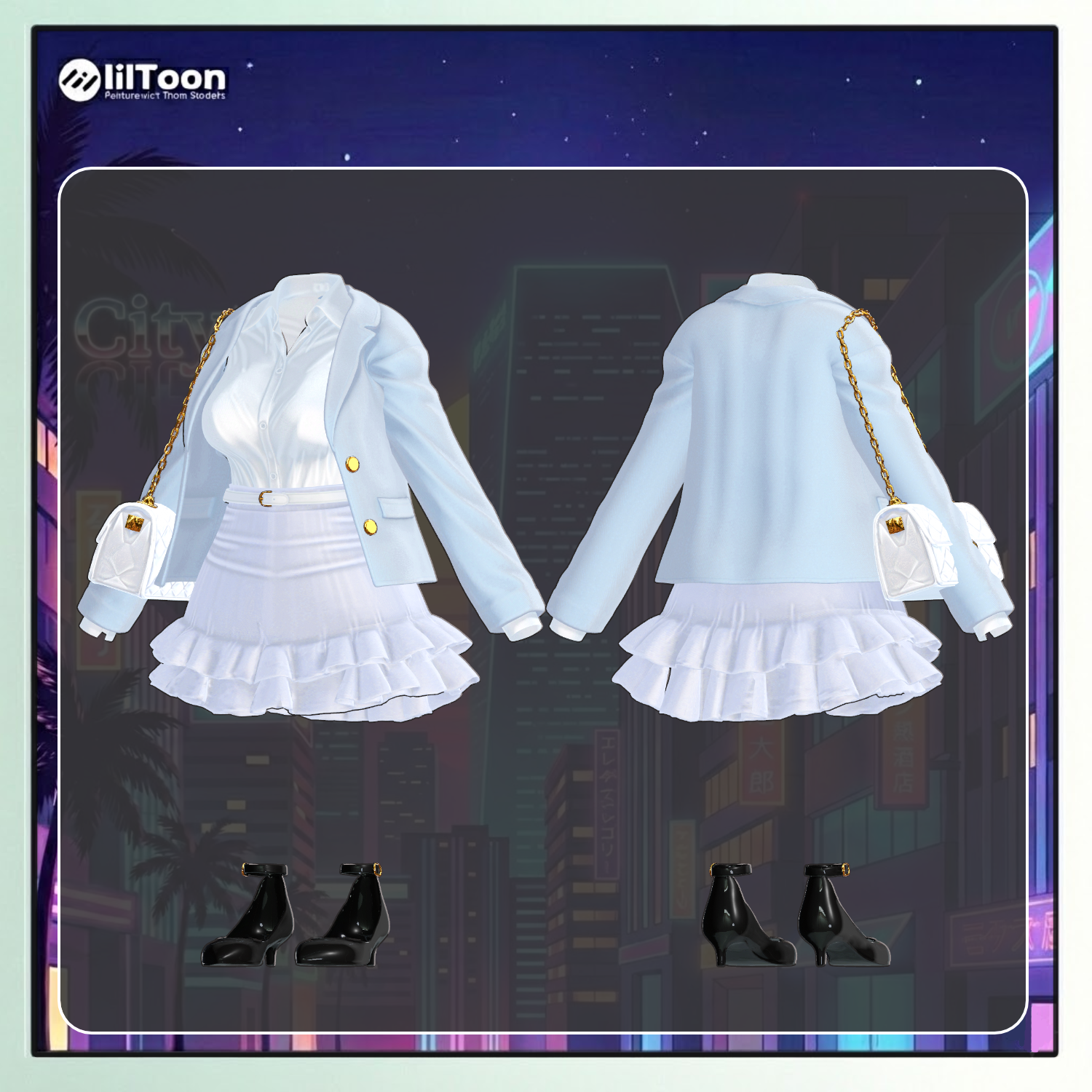 【16アバター対応】 City Pop - Overay - BOOTH