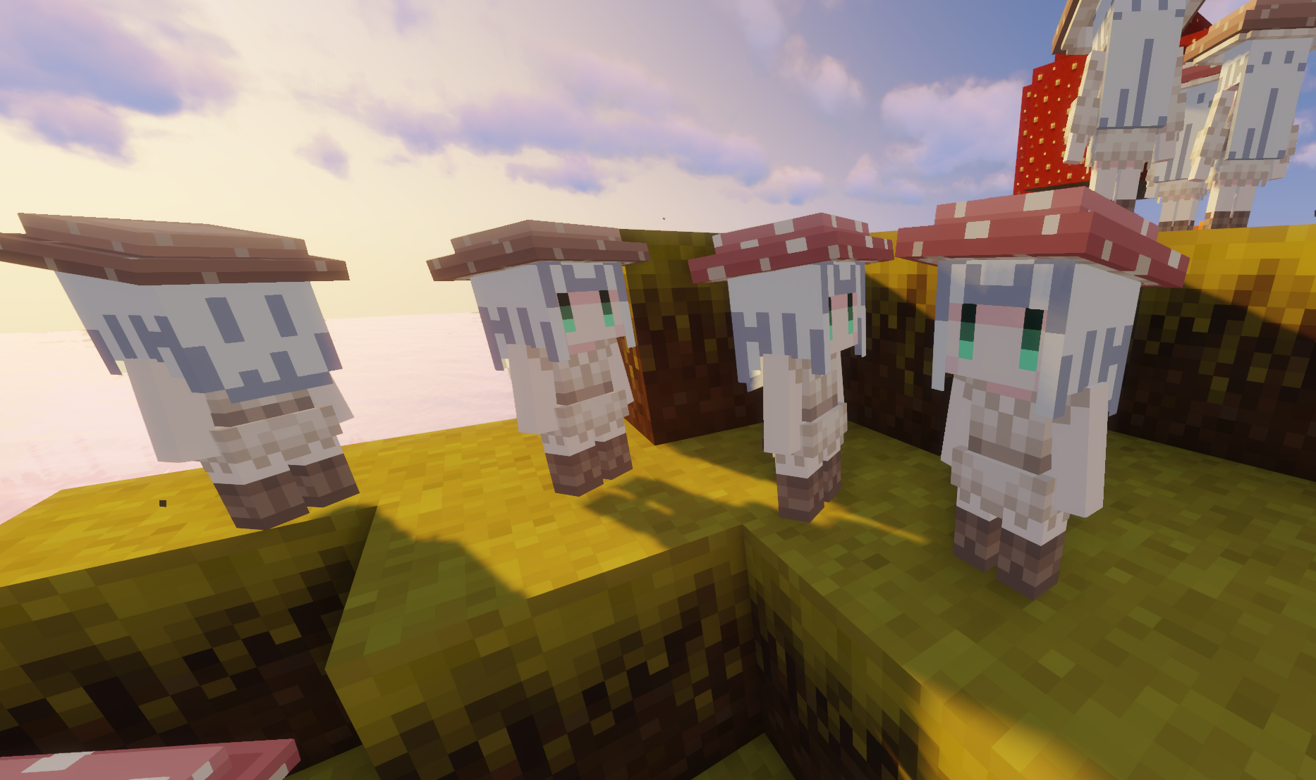 Melody's Cute Girl Villagers Minecraft Resource Pack Early Access ...