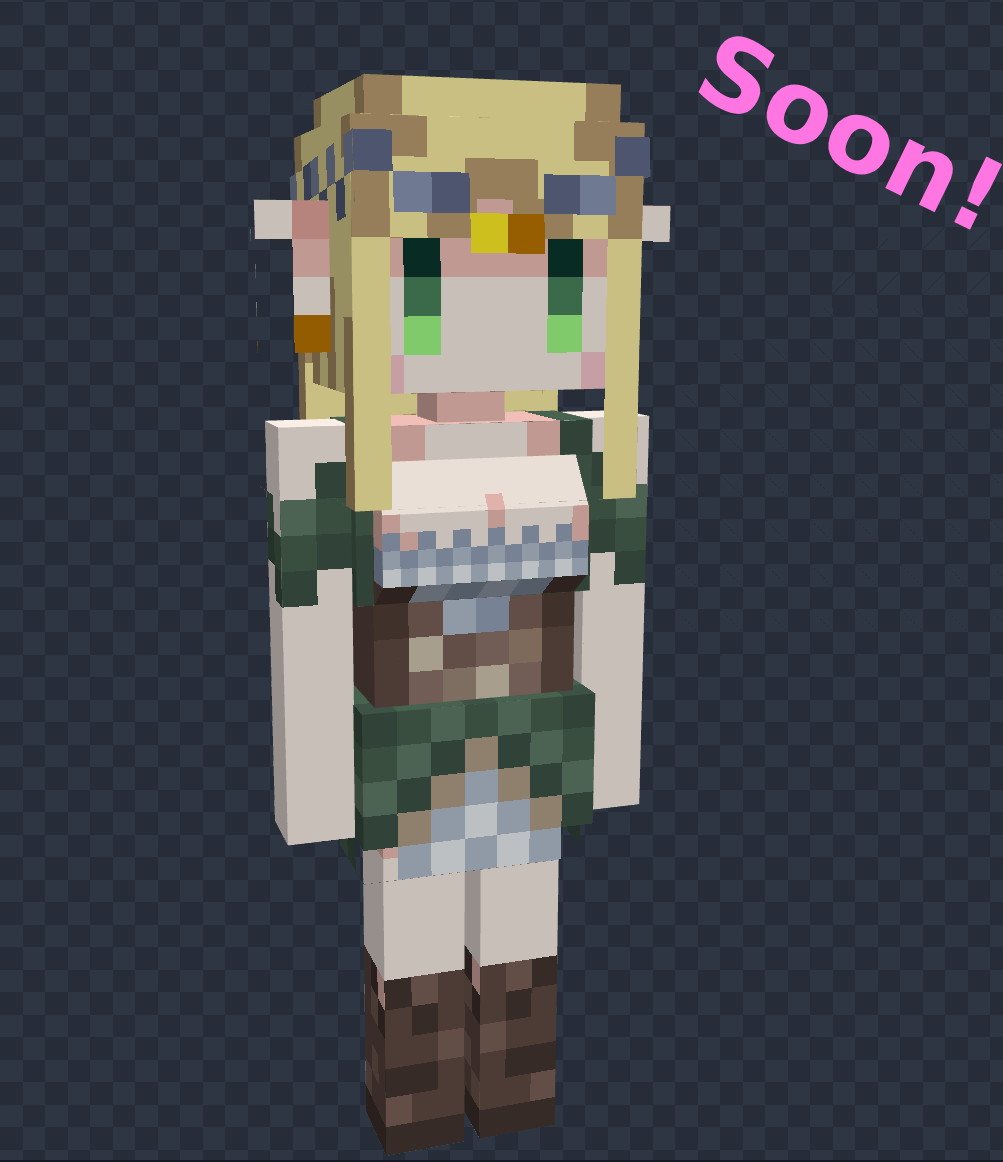 Melody's Cute Girl Villagers Minecraft Resource Pack Early Access ...