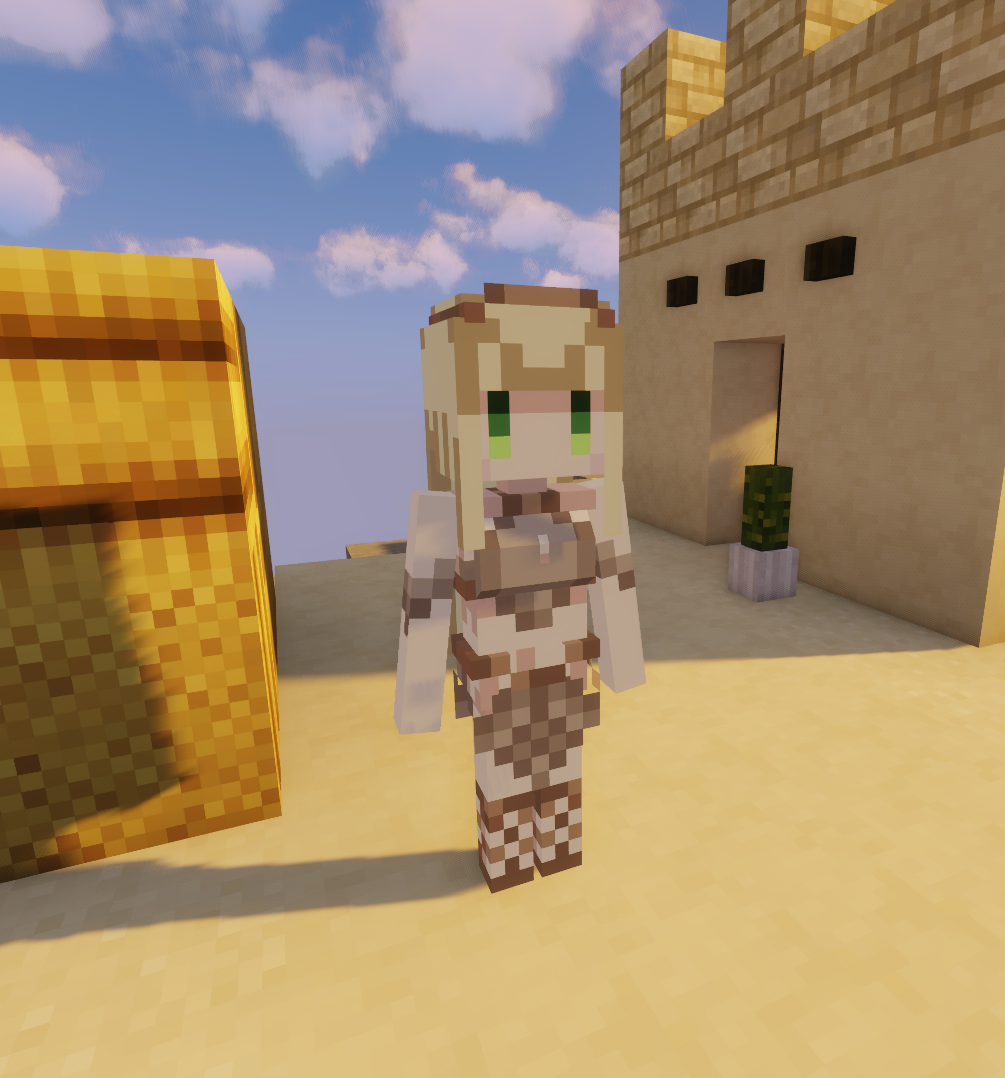 Melody's Cute Girl Villagers Minecraft Resource Pack Early Access ...