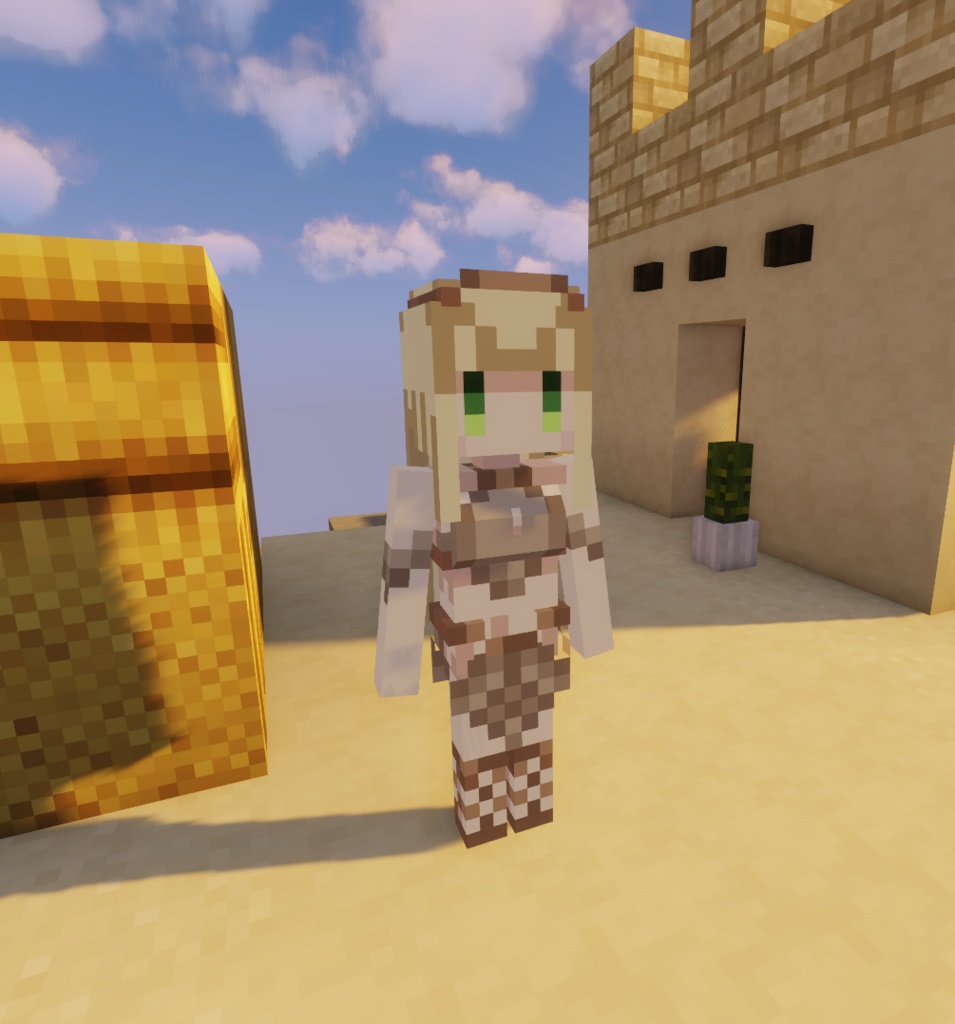 Melody's Cute Girl Villagers Minecraft Resource Pack Early Access ...