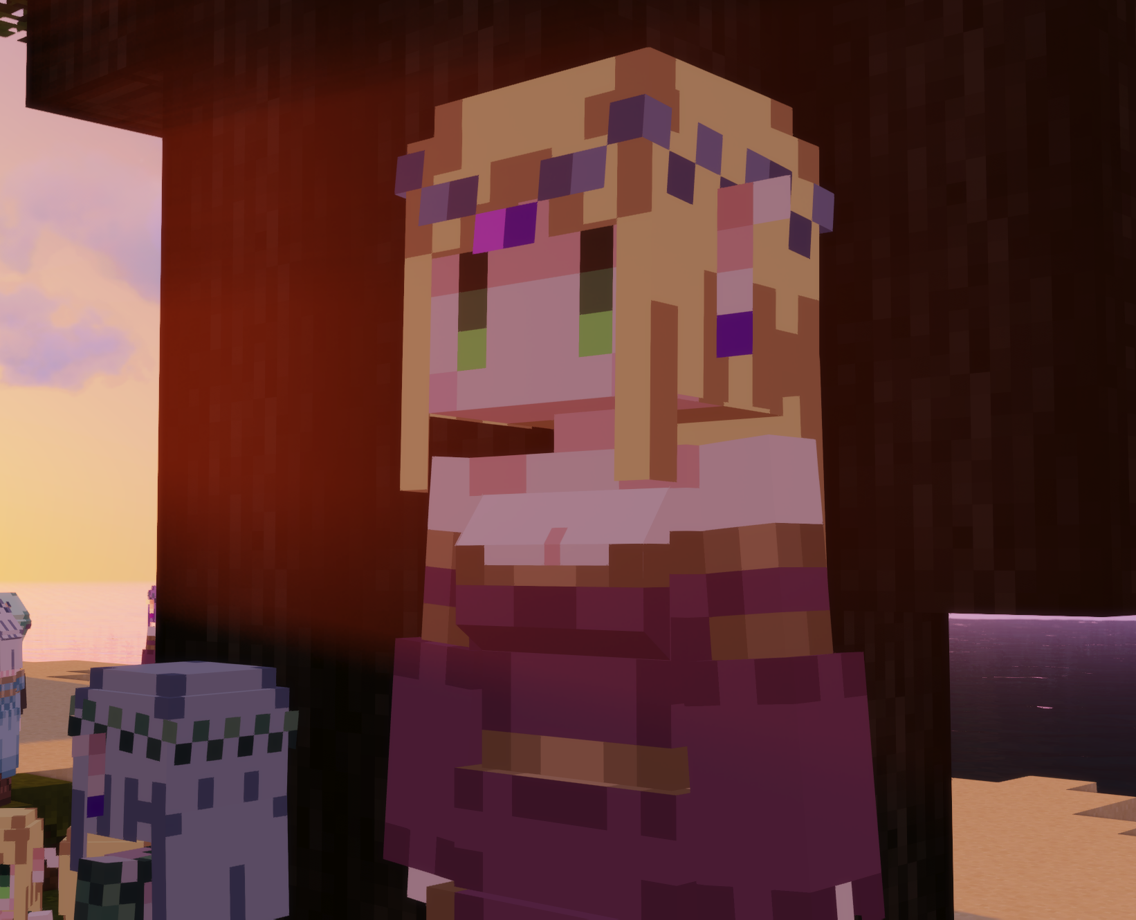 Melody's Cute Girl Villagers Minecraft Resource Pack Early Access ...
