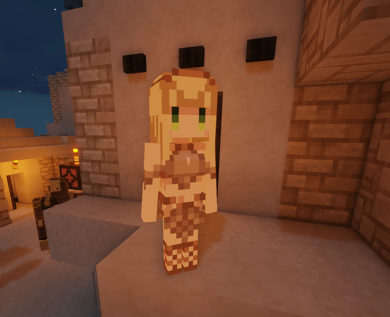 Melody's Cute Girl Villagers Minecraft Resource Pack Early Access ...