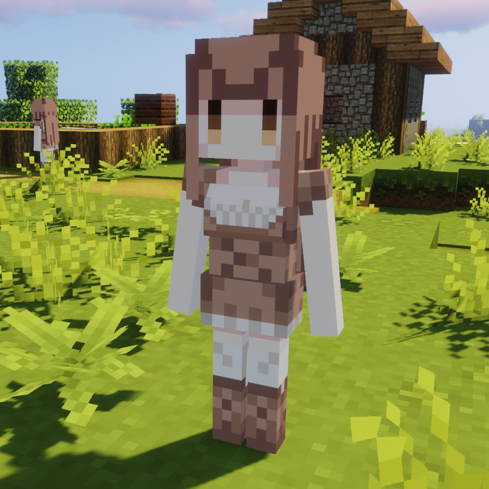 Melody's Cute Girl Villagers Minecraft Resource Pack Early Access ...