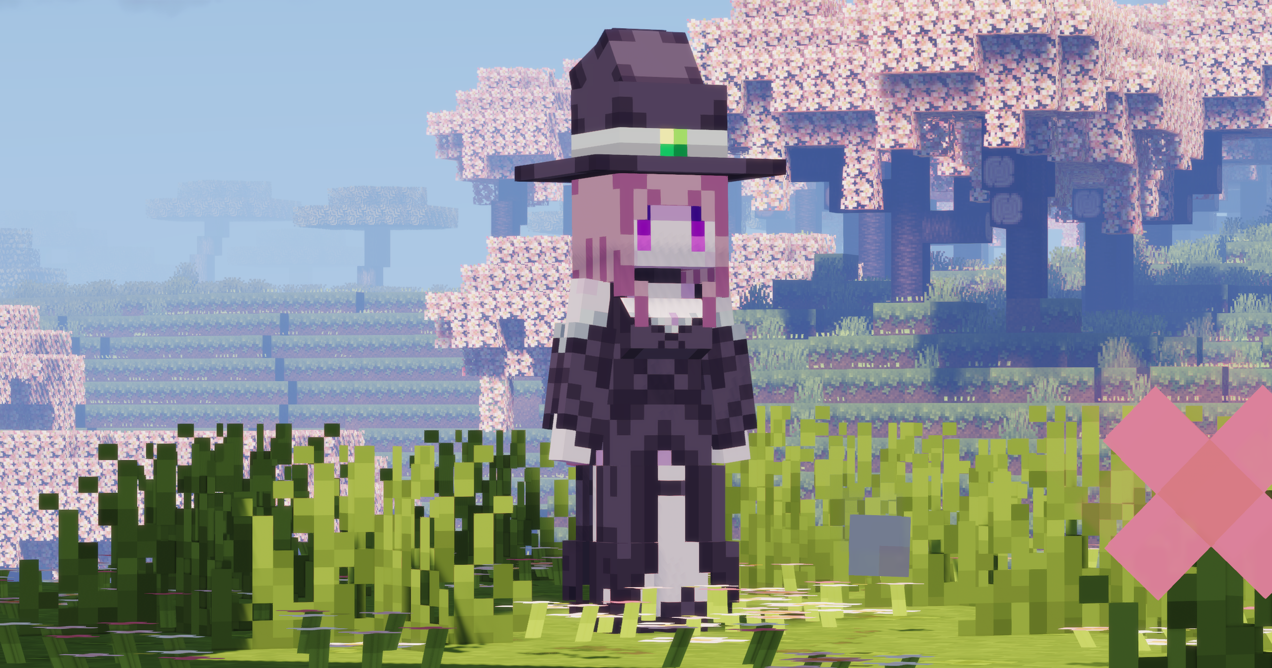 Melody's Cute Girl Villagers Minecraft Resource Pack Early Access ...