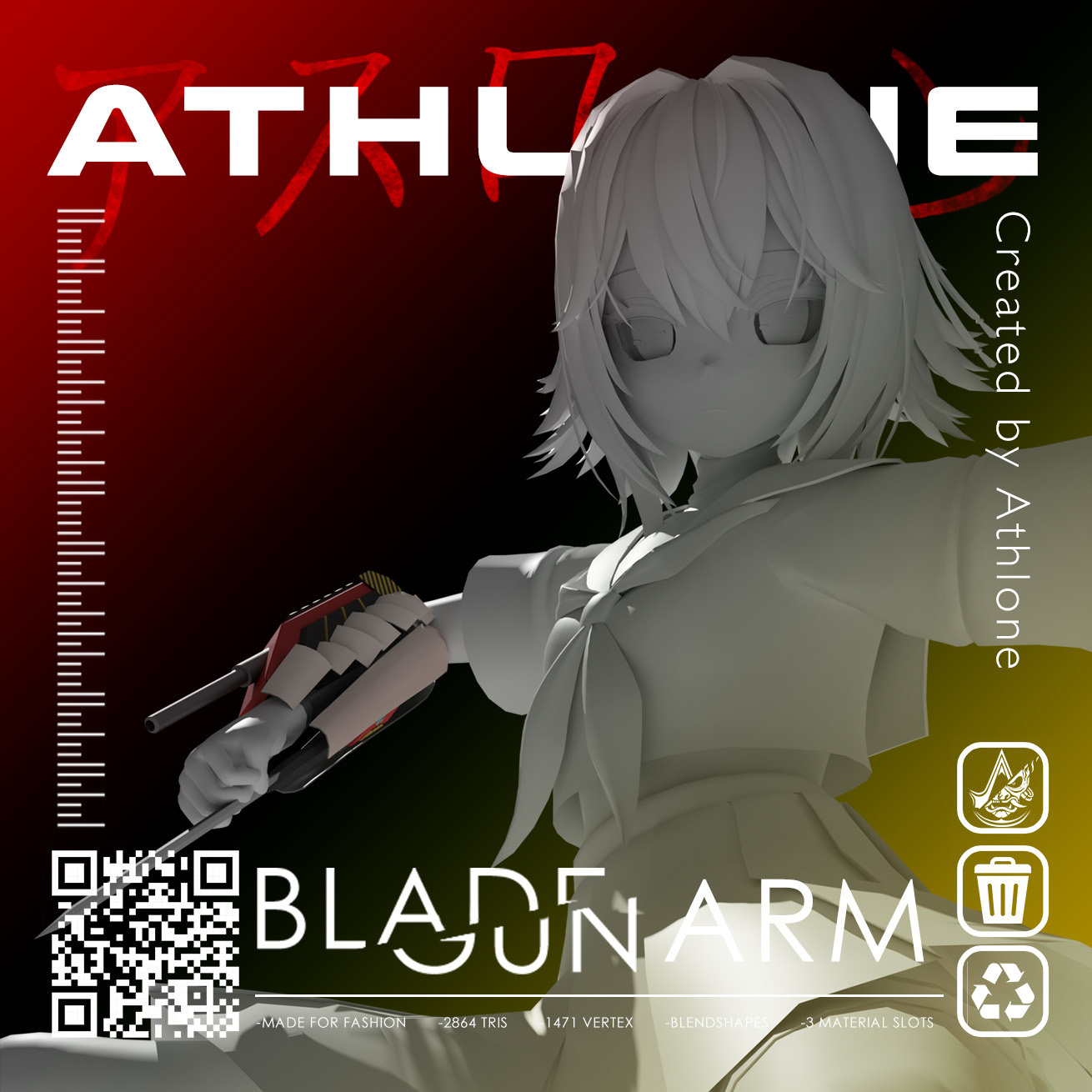 Cybernetic Blade/Gun Arm - Athlone - BOOTH