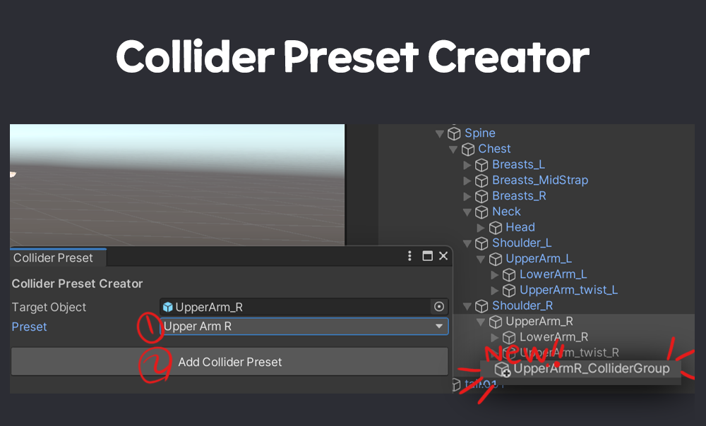 VRM Manager - SpringBone - ぽーらの里 - BOOTH