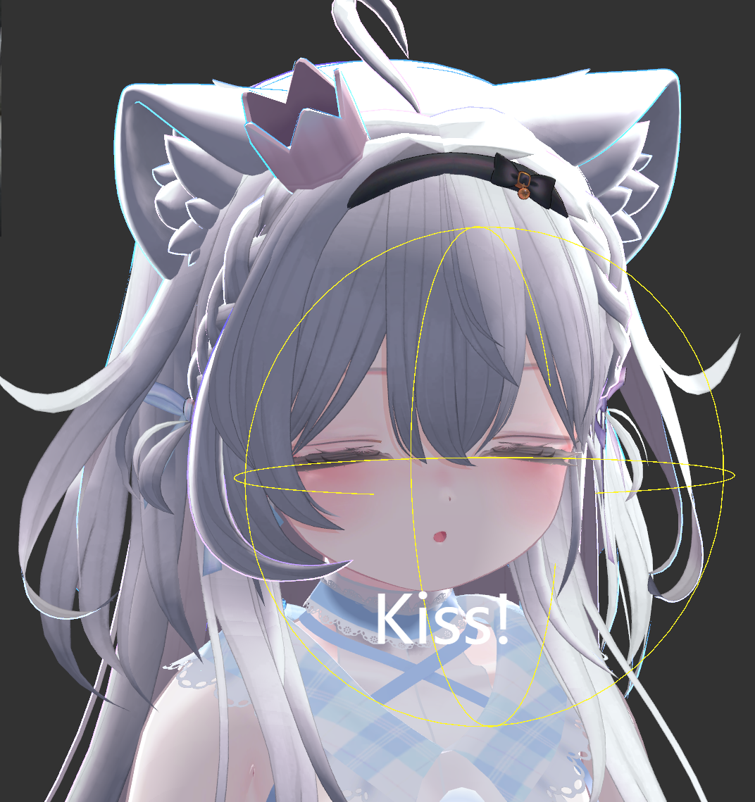 【VRChat-エク-Eku】 [Grab Cheek, SuckFinger, Pet Head, Kiss] EXContact With ...