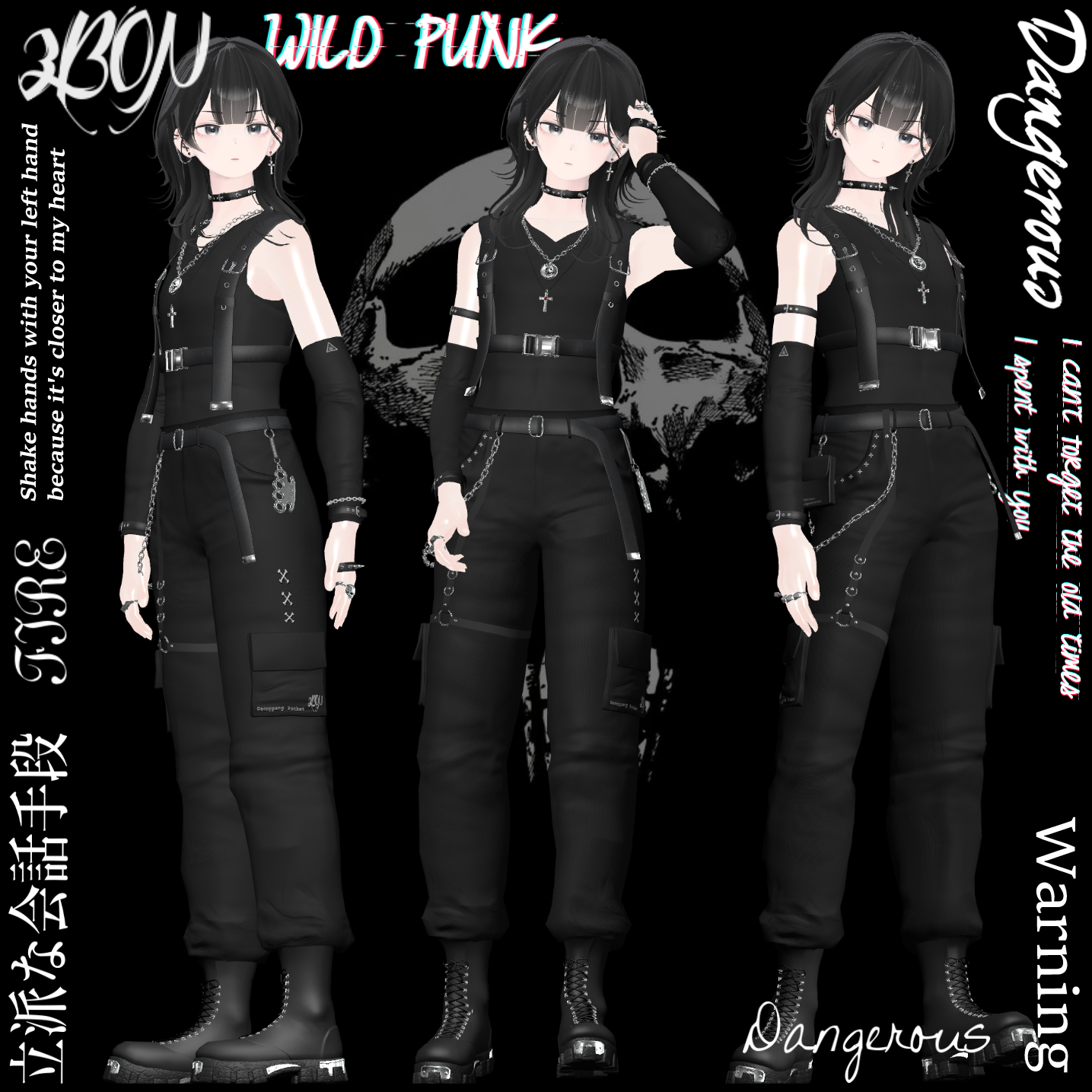 Wild Punk (for Grus, Maki) #3BON - 3BON - BOOTH