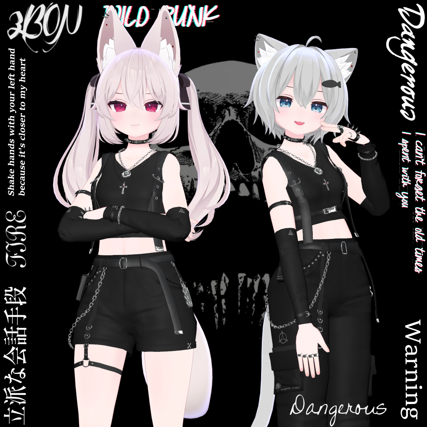 Wild Punk (for Karin, Rusk) #3BON - 3BON - BOOTH