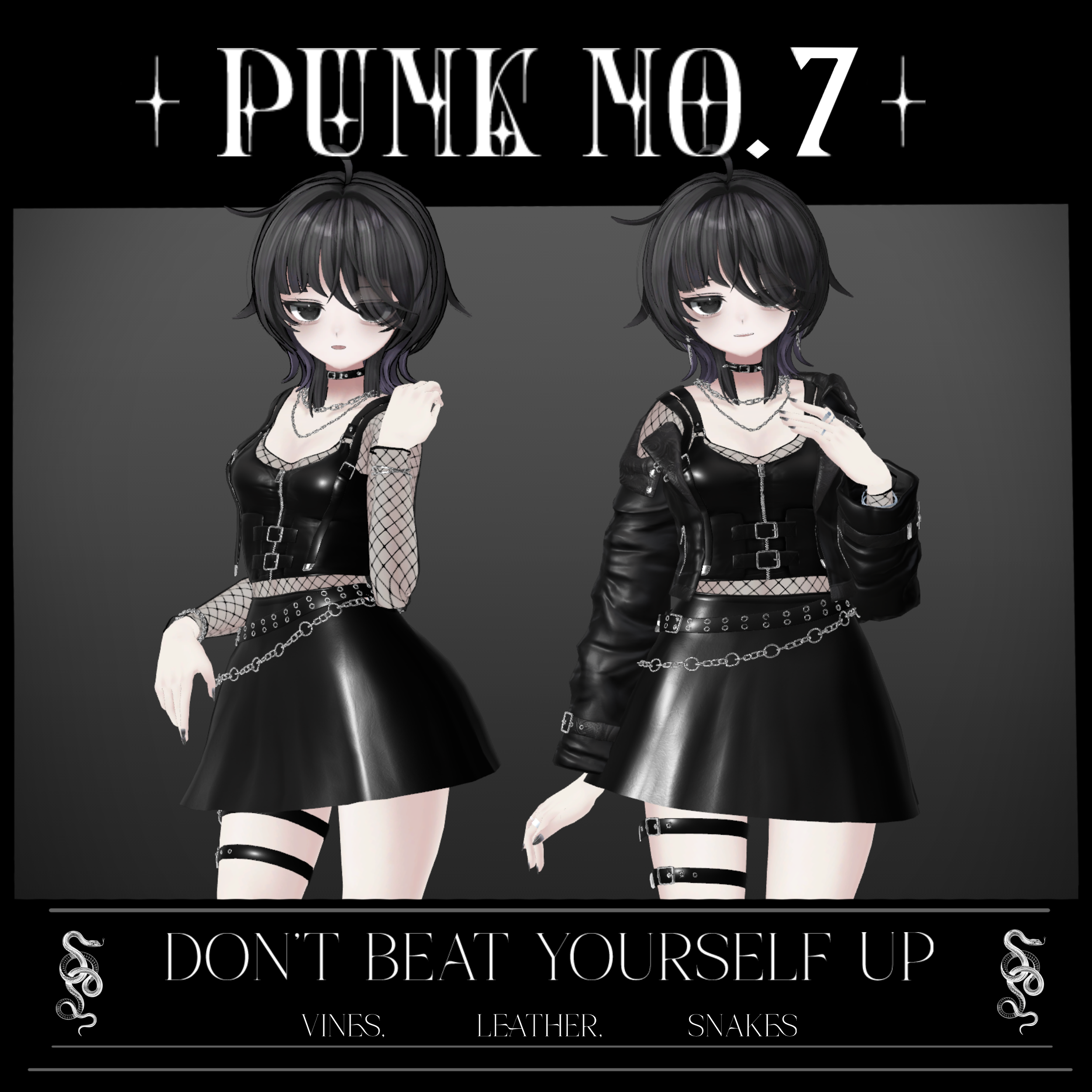Punk No.7 (for Female avatars) #3BON - 3BON - BOOTH