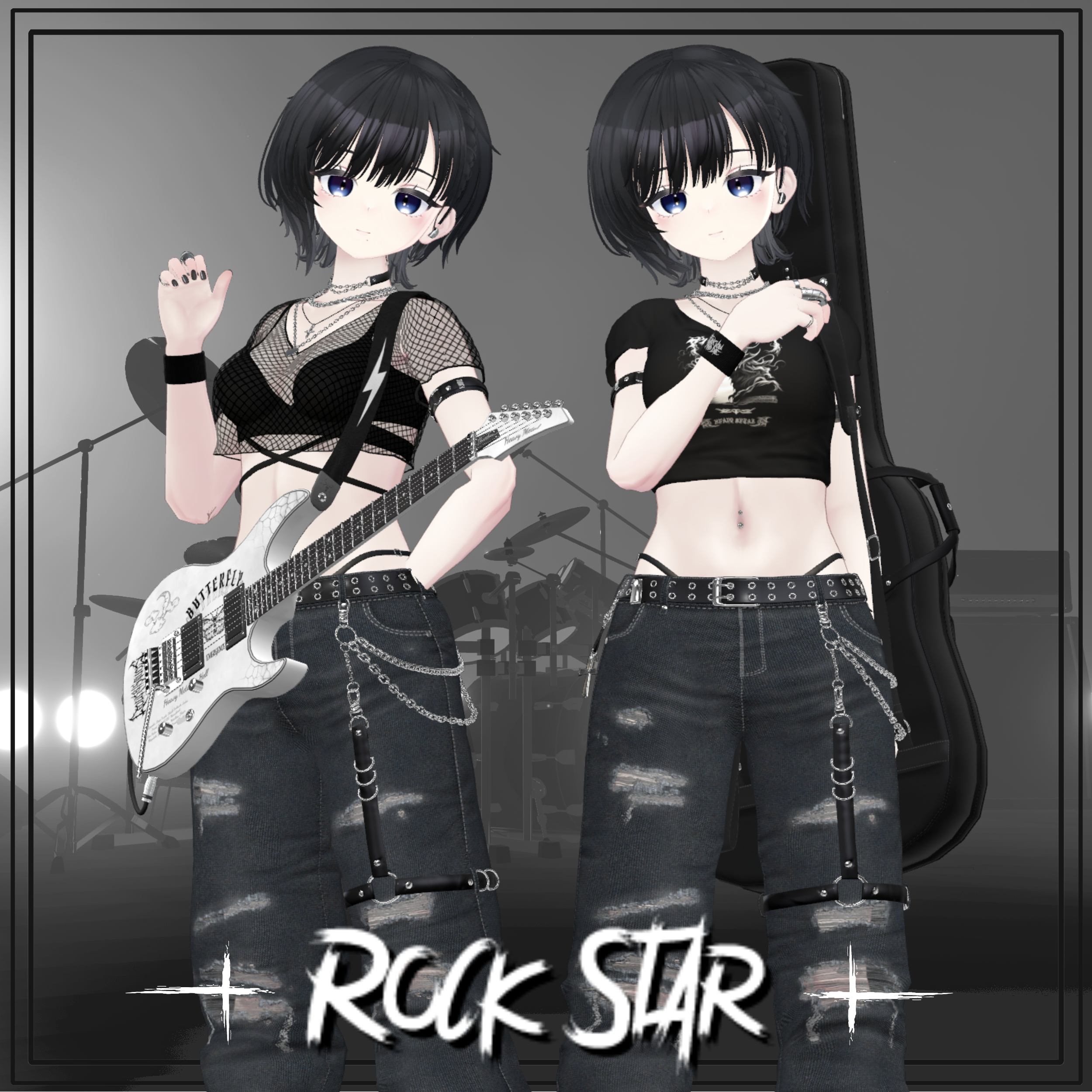 Rock Star (for Female avatars) #3BON - 3BON - BOOTH