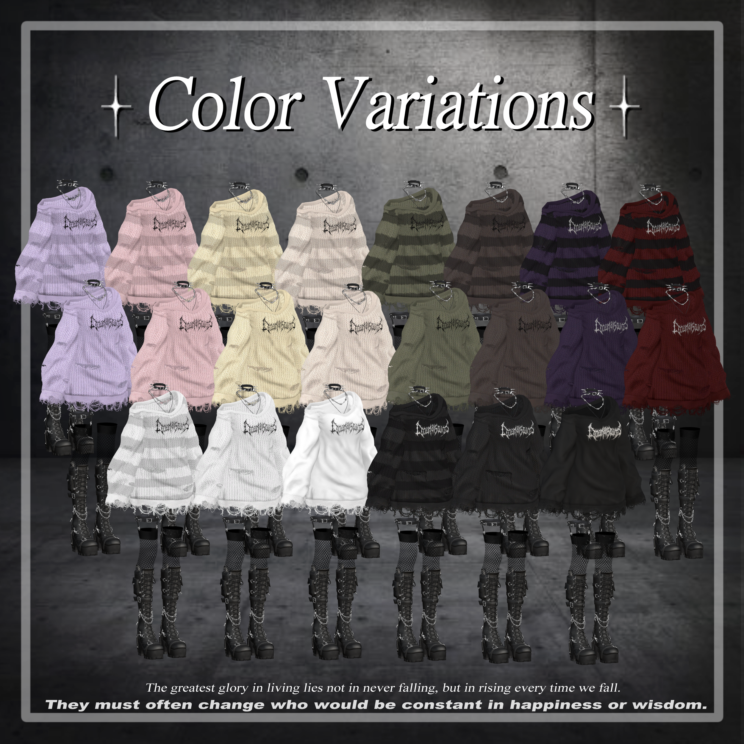 Loose Punk (for Female avatars) #3BON - 3BON - BOOTH