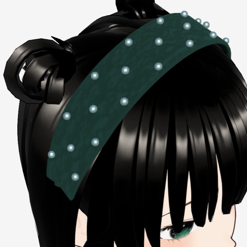 【ヘアアクセ】パールカチューシャ【3色カスタムセット】 - avaron-san - BOOTH