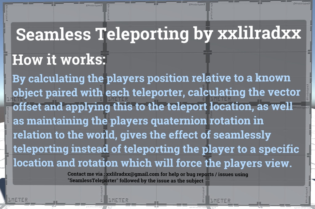 Udon Seamless Teleporting VRChat [SDK3 & VCC] - xxlilradxx - BOOTH