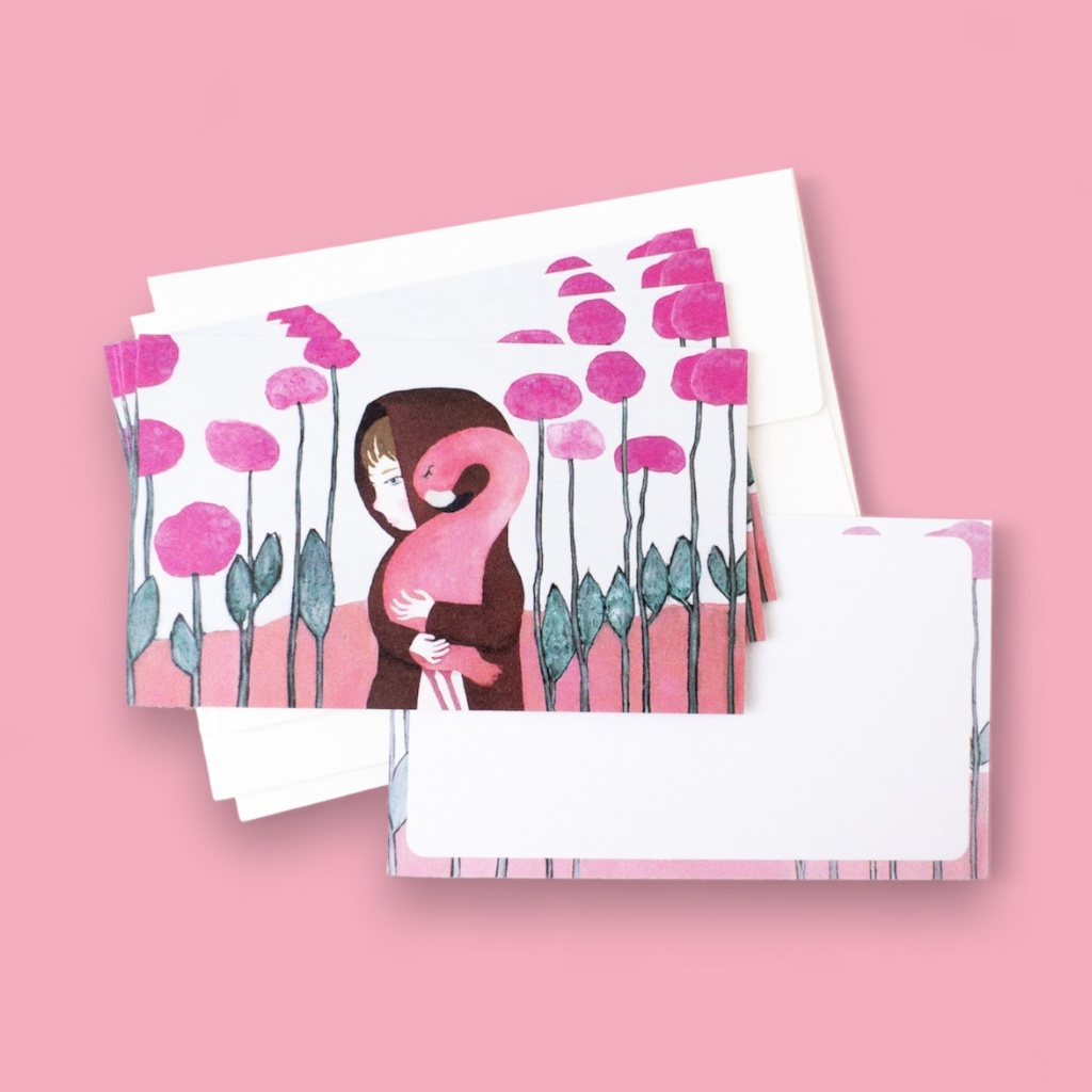 メッセージカードと封筒セット（5種類） - hiish - BOOTH