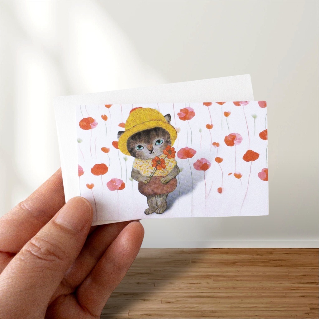 メッセージカードと封筒セット（5種類） - hiish - BOOTH