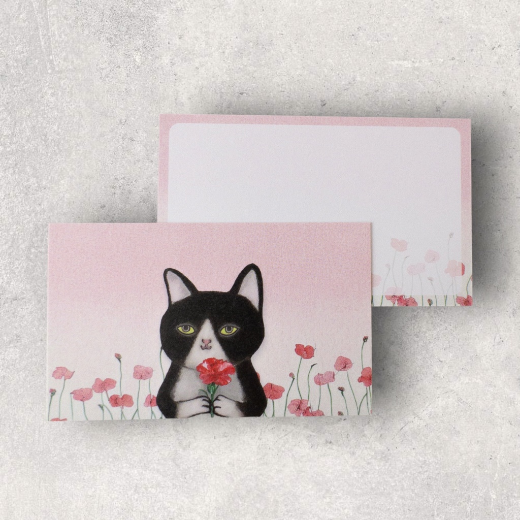 メッセージカードと封筒セット（5種類） - hiish - BOOTH