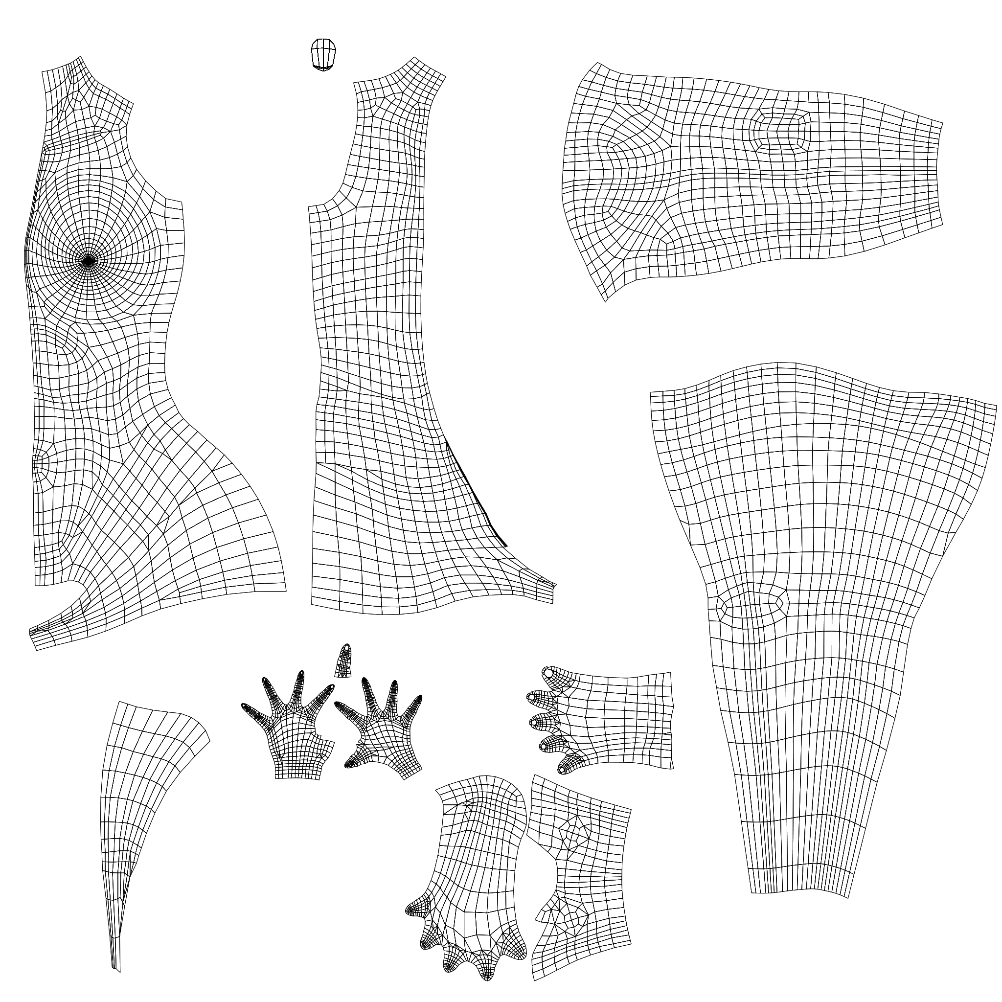 Humanoid body Amazonian type 1.1 - Golden Halo - BOOTH