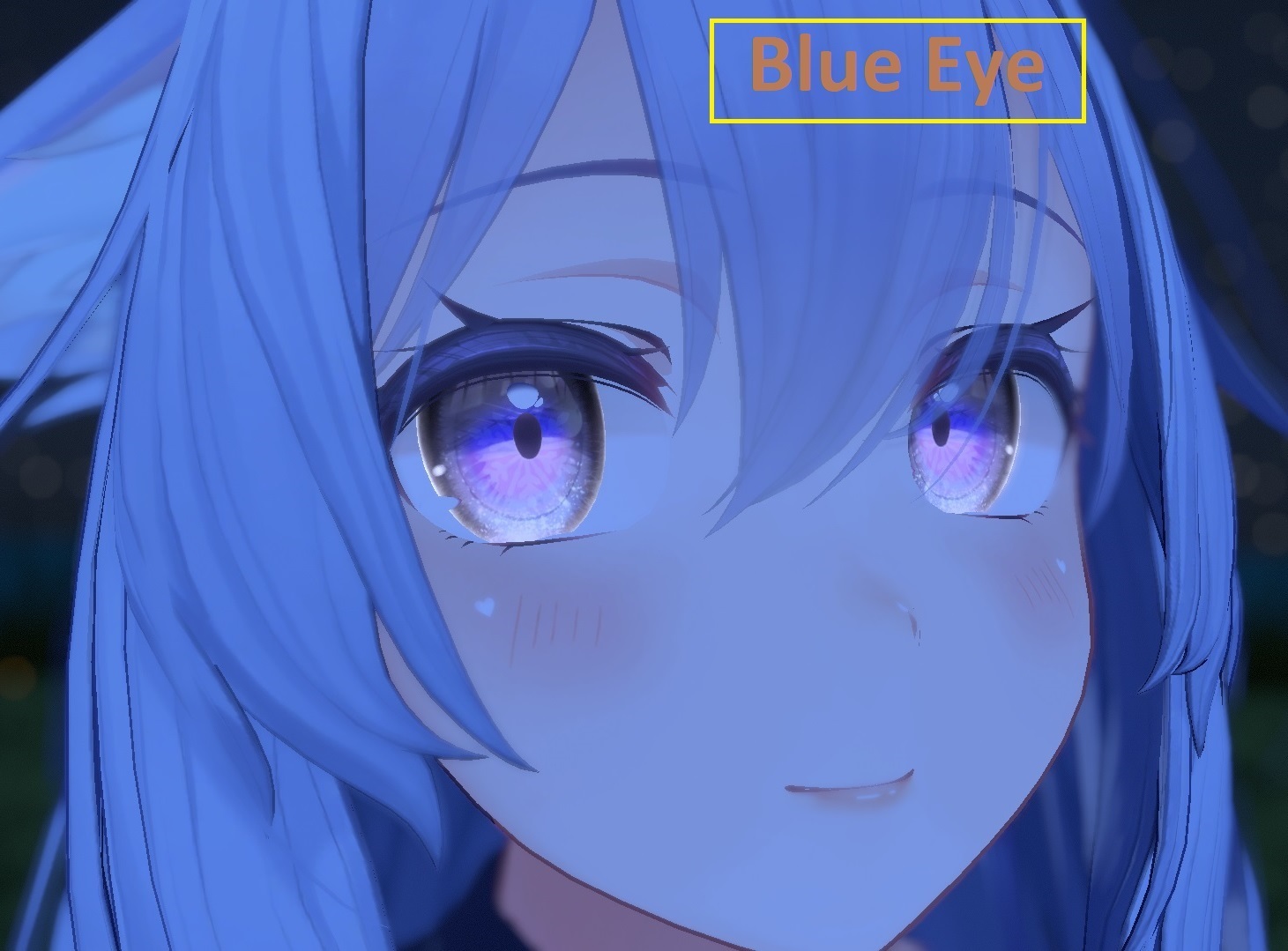 【桔梗用】Face Makeup & Snowflakes Eyes (For Christmas!) - Kino's Shop - BOOTH