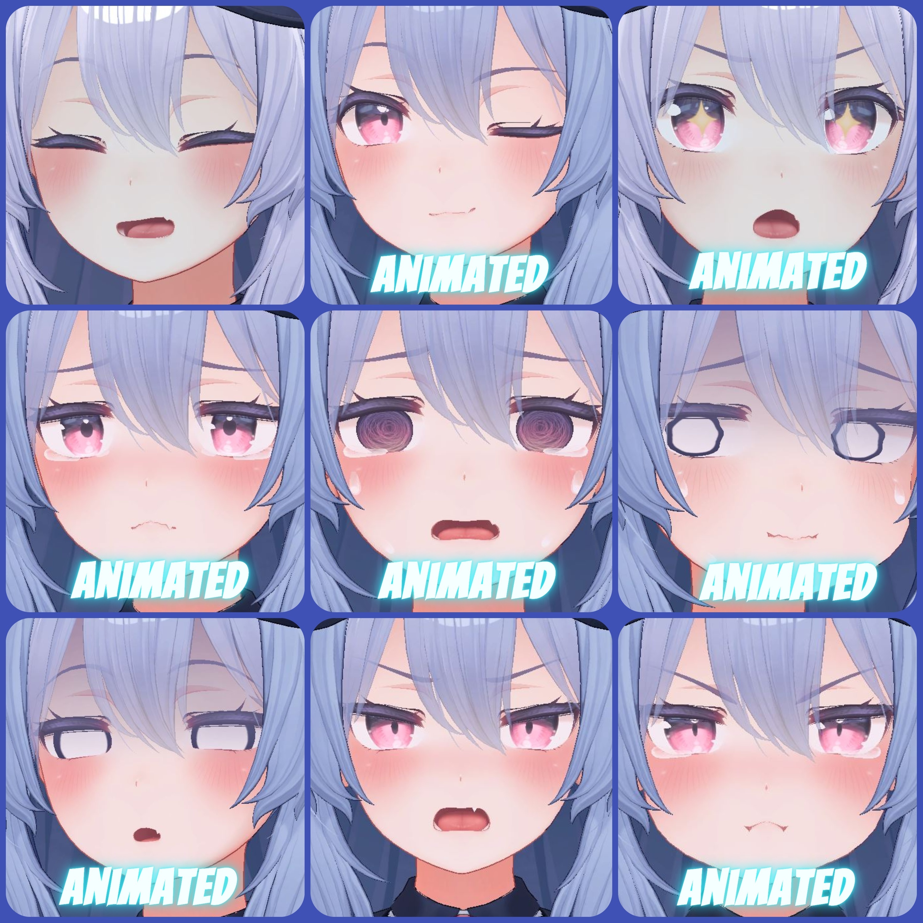 【桔梗用】Face Expression for Kikyo - Kino's Shop - BOOTH