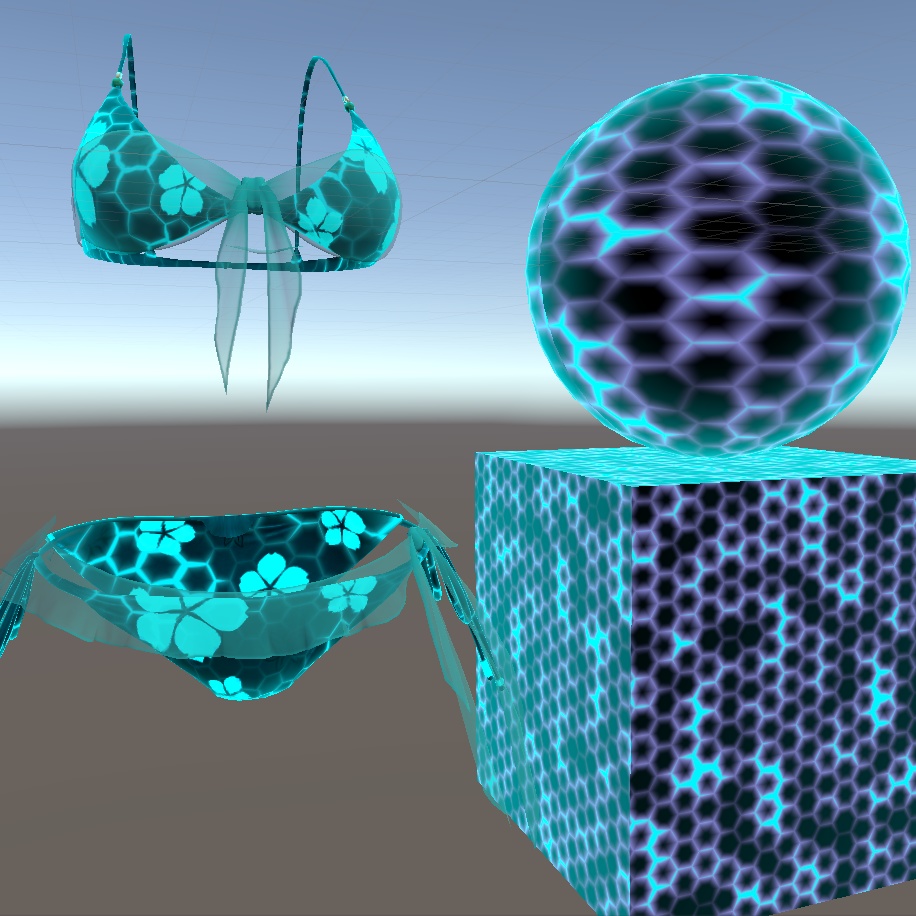 AV CL Hexagon Grid [Shader] - DeltaGem Shaders - BOOTH