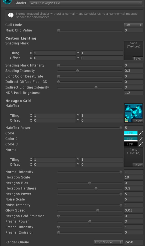 AV CL Hexagon Grid [Shader] - DeltaGem Shaders - BOOTH