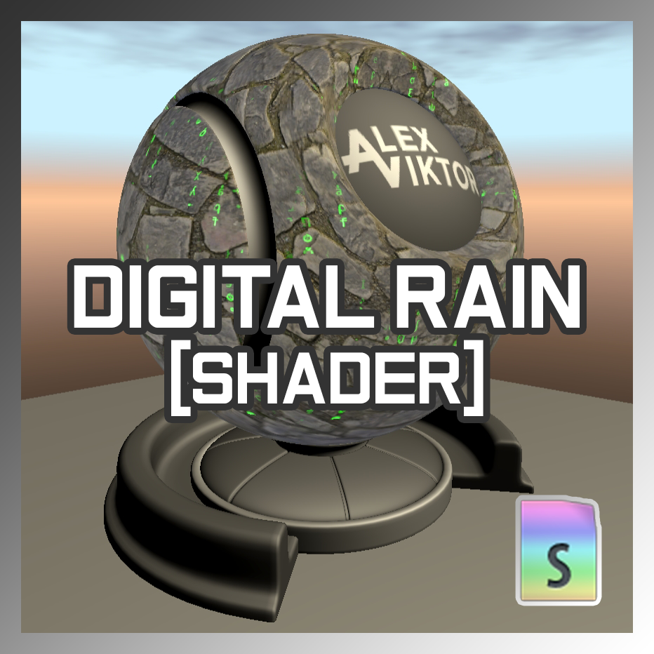AV CL Digital Rain [Shader] - DeltaGem Shaders - BOOTH