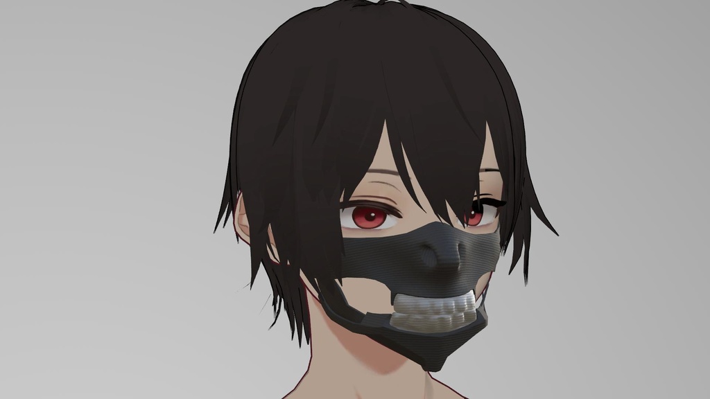 [VRChat想定]SkullMask - Masazon - BOOTH