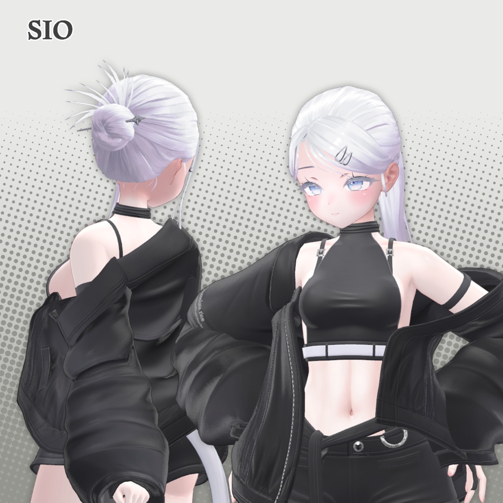 [VRC 髪型] Hype Girl(8アバター対応) - Xaro - BOOTH