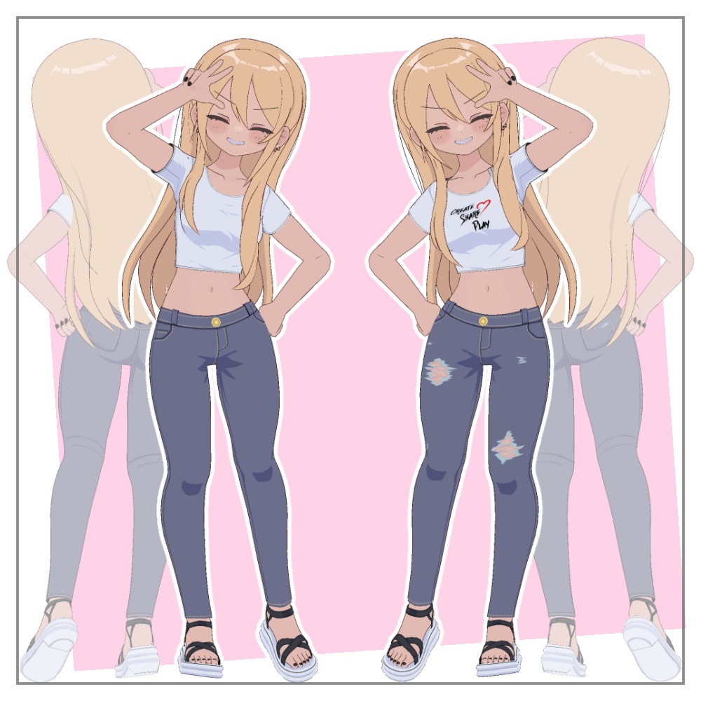 NAGIYA RURI ASSETS LIST: 【VRChat 】オリジナル3Dアバター 凪夜 瑠璃 | UPDATING DAILY | HUGE DUMP ! | RipperStore ...