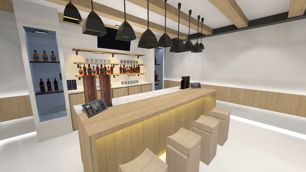 [ワールド] [Comfort place - BAR] SDK3 add-on type world [addable ...