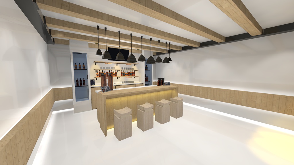 [ワールド] [Comfort place - BAR] SDK3 add-on type world [addable ...