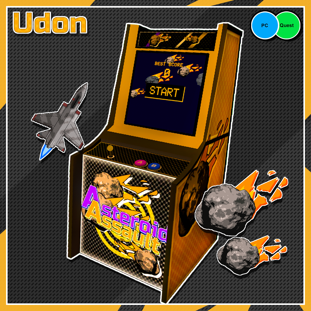 Asteroid Assault【VRChatワールドギミック】 - | RADIANCE | - BOOTH