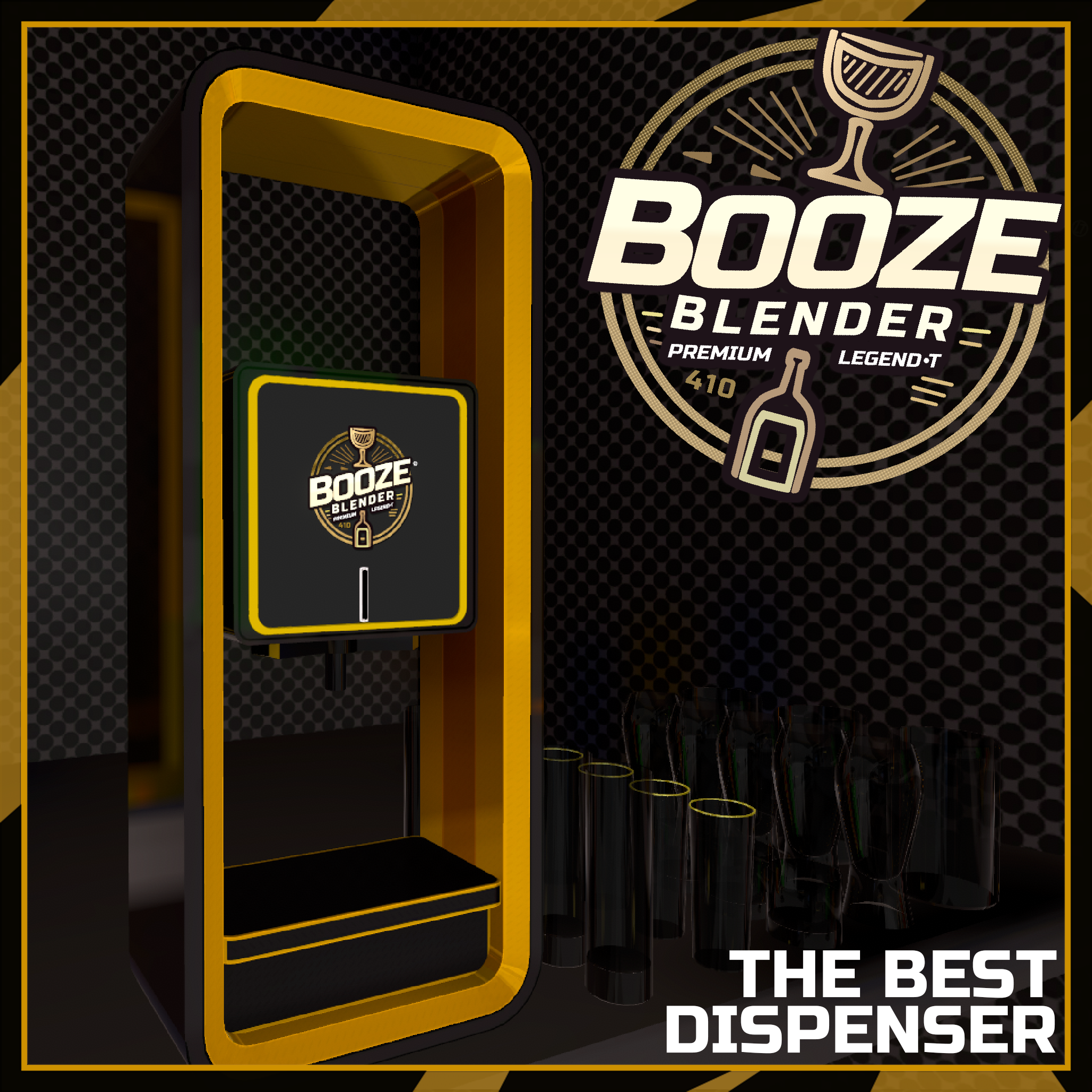 Dispenser ブーズ·ブレンダー [アニメ] Booze Blender - | RADIANCE | - BOOTH