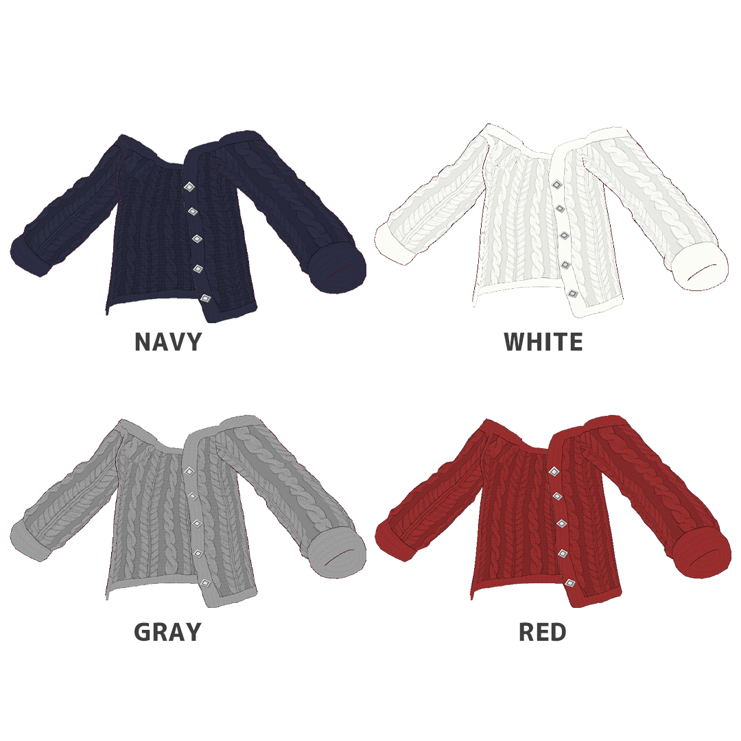 【VRoid】SCHOOL CARDIGAN - SOLE STORE - BOOTH