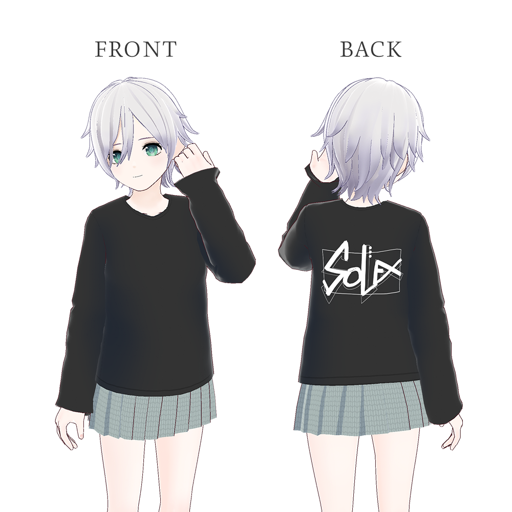 【VRoid】LONG SLEEVE T-SHIRTS - SOLE STORE - BOOTH