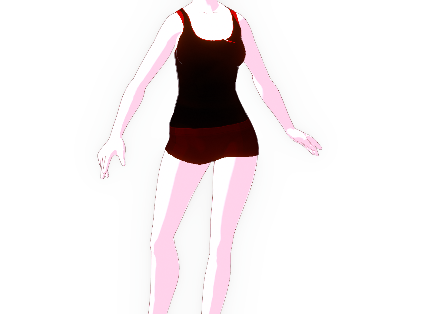 Noisy Tanktops | VROID BODYSUIT | 12 Colors - Kryztafoscene - BOOTH