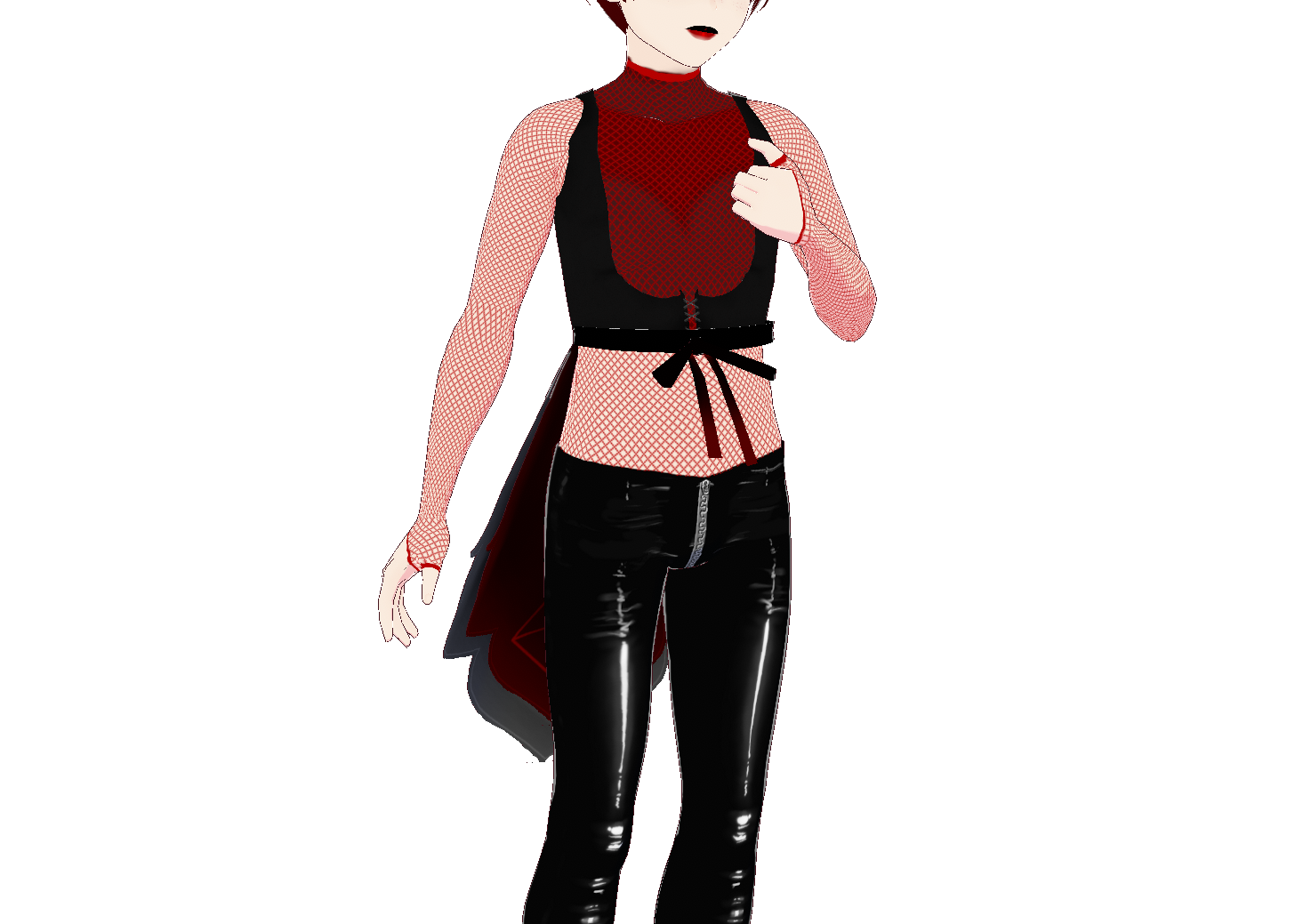 Sedoniah Royalty Vested Waist Cape | VROID CUSTOM ITEM -> DRESS ...