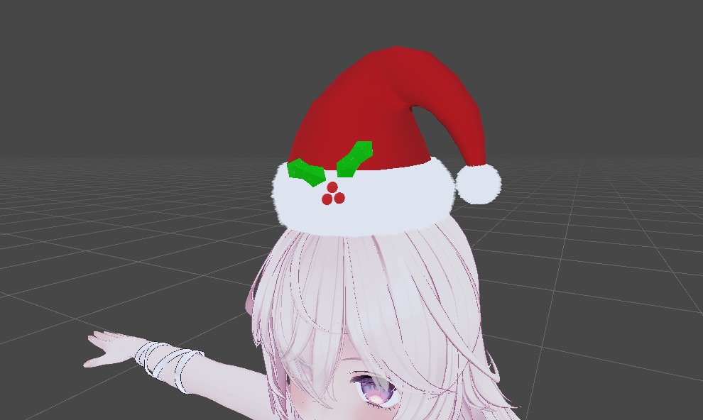 【VRChat向け】クリスマス帽子 [Christmas Hat] - Shiroz - BOOTH