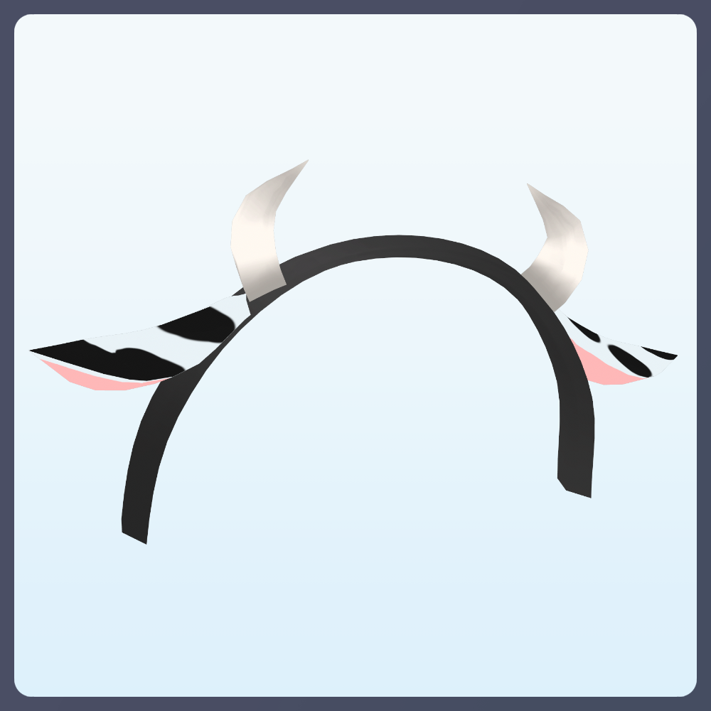 【#VRoid 】牛柄ビキニ Cow Bikini Swinwear - F/A インダストリーズ - BOOTH