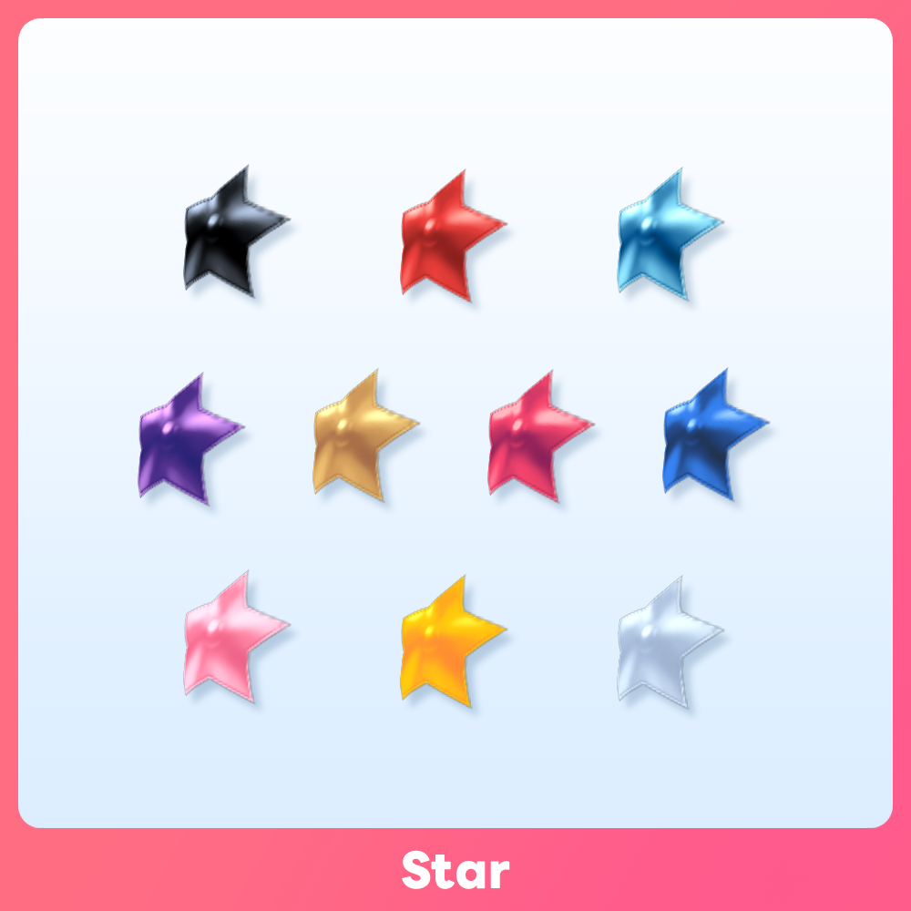 【#VRoid 10色 🖤 ★】ニップレス & 前貼り Nipple covers and modesty patch for VRoid ...