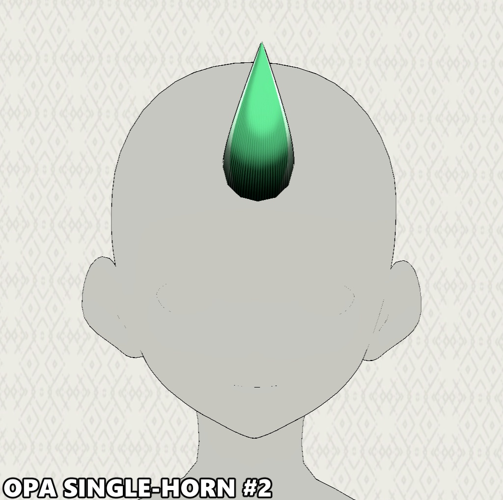 VRCHAT - OPA SINGLE-HORN #2 - OPA MODEL SHOP - BOOTH