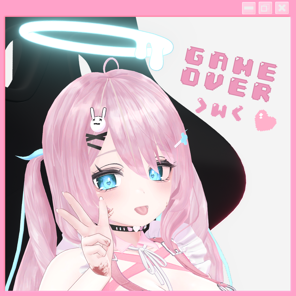 [3D Model]Yami Kwaii Accessories Pack 病みかわいい (Aconite0101 x llllo0 ...